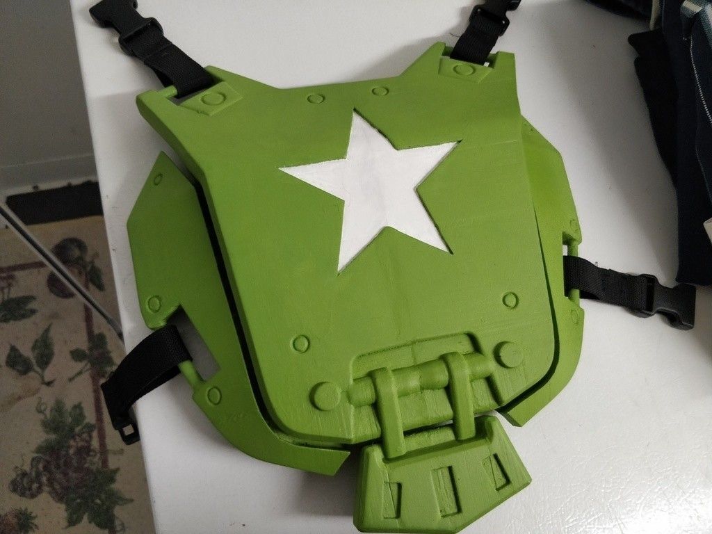 Download free STL file Fallout Combat Armor • 3D print template ・ Cults