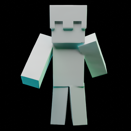 👾 Steve from Minecraft・ STL File for 3D printing・Cults