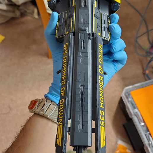 3D printer Helldivers 2- Super Destroyer (Printable) • made with Elegoo ...