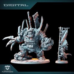 3D file Orc Bots 🎲 ・Model to download and 3D print・Cults