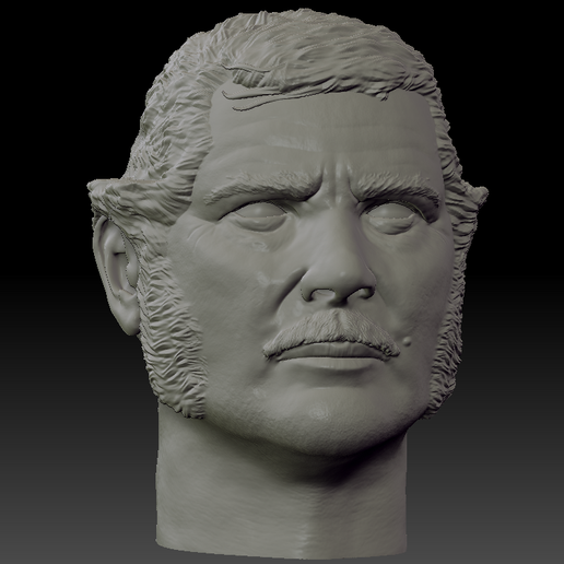 🗿 Quint head Jaws 1975 (1/6)・ STL File for 3D printing・Cults