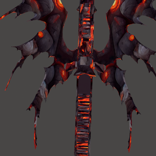 STL file Lava Wings 🎩 ・3D print model to download・Cults