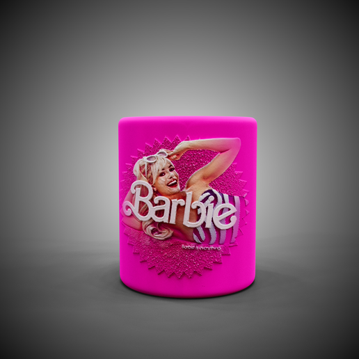 🎬 Barbie Movie Mug Collection・ STL File for ・Cults