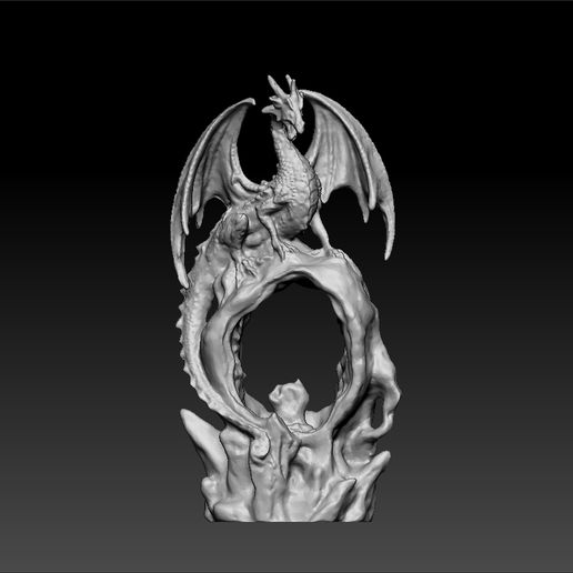 🐉 Dragon・ STL File for ・Cults