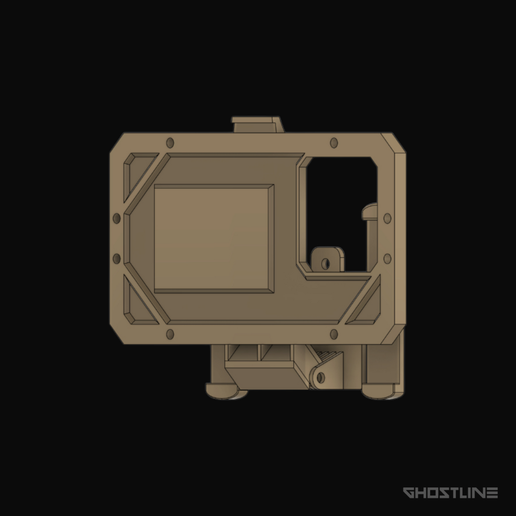 📞 Universal MOLLE Phone Mount – 3D Printable Tactical Vest Holder・ STL ...