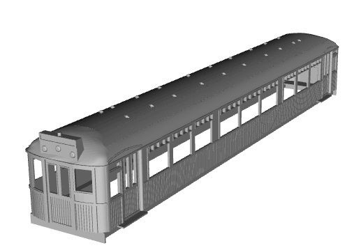 🚂 NER D223 Motor third (1938) 1/148 scale・ 3D File for 3D printing・Cults