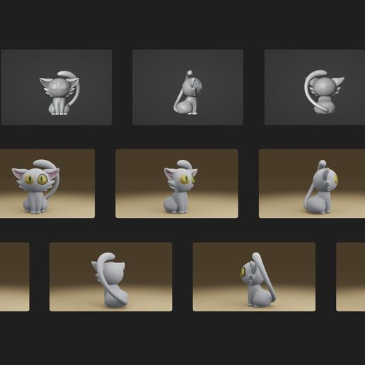 STL file Daijin 🐱 ・3D printer model to download・Cults