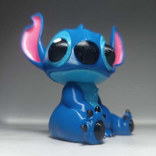👽 Stitch, Experiment 626 alien extraterrestrial (NO AMS) chibi・ STL ...