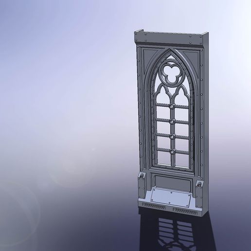 🪟 Zone Mortalis Window Part・ STL File for ・Cults