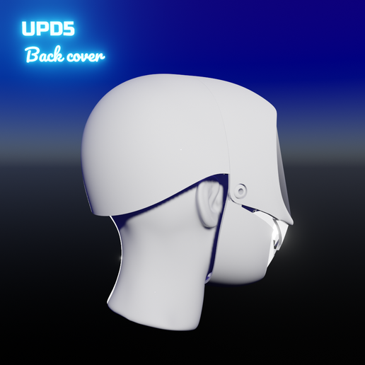 🤖 Murder Drones Mask (v2) with Articulated Jaw・ STL File for 3D printing・Cults