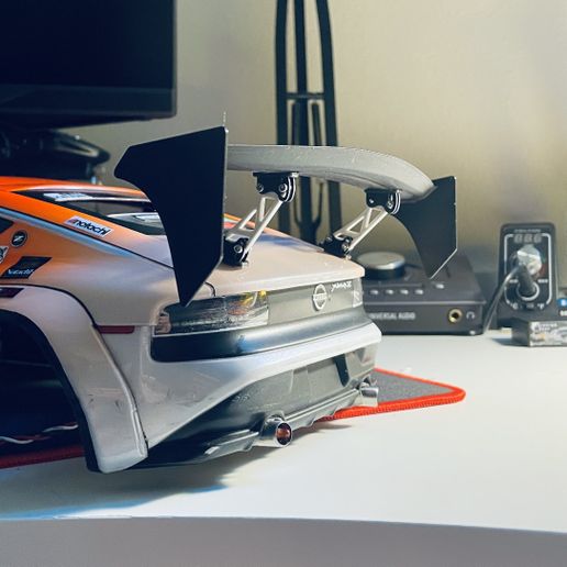 🪶 1/10 RC Drift Wing - STYLE 1 (Adjustable)・Free 3D File for 3D ...