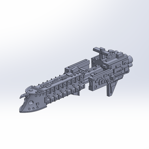 ♟ Falchion Frigate・ STL File for 3D printing・Cults