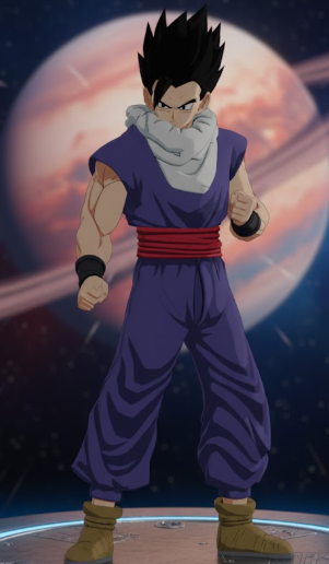 👾 Gohan Life-Size Statue | 3D Printable STL Model KI Fighting Stance ...