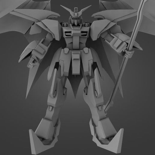 🤖 Gundam Deathscythe Hell・ STL File for 3D printing・Cults