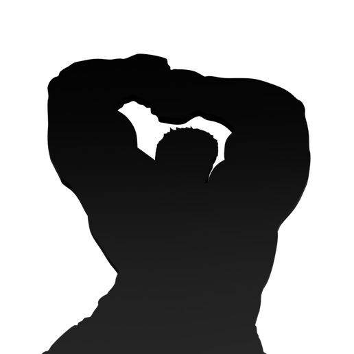 hulk face wall light