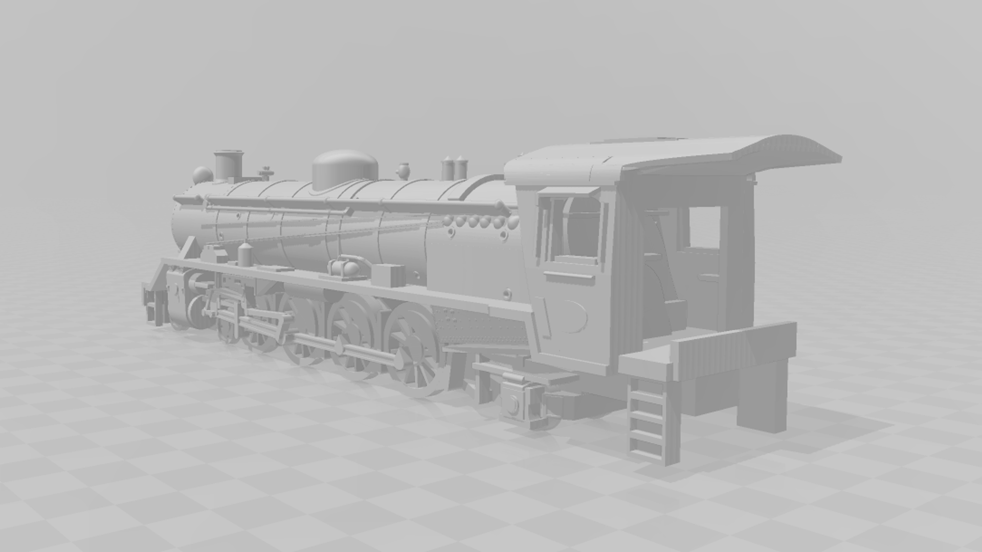 Fichier STL Locomotive SAR/SAS classe 19d・Plan imprimable en 3D à télécharger・Cults