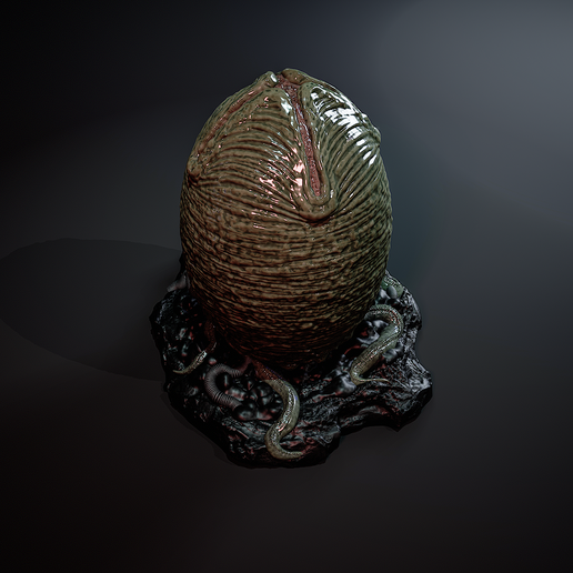 xenomorph egg stl