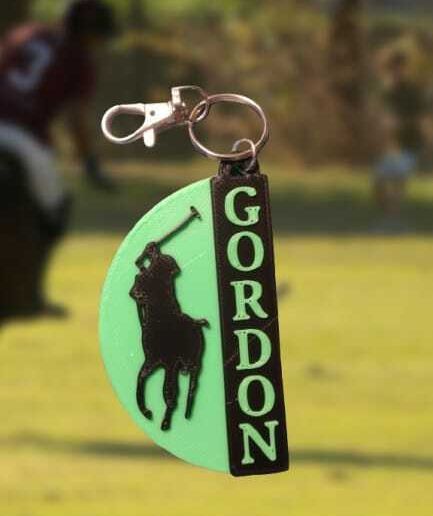 🐎 Horse Polo Bag Tag・ STL File for 3D printing・Cults