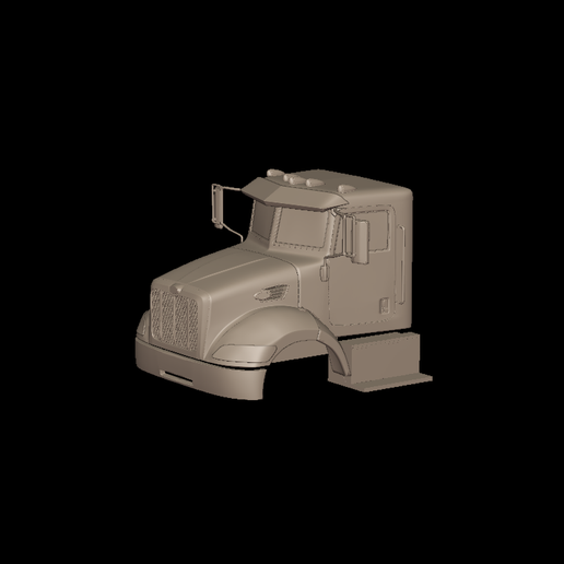 🚚 peterbilt 335 2005 truck 3d print model・ 3D File for 3D printing and ...