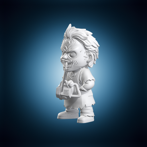 🪚 Leatherface Chibi Style Texas Chainsaw Massacre Figurine・ 3D File for ...