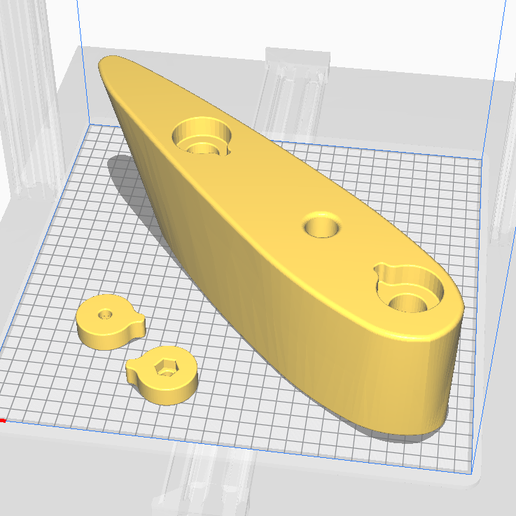 STL file Subaru Impreza GD Spoiler Riser 90 mm 🧑‍🔧 ・3D printable design ...
