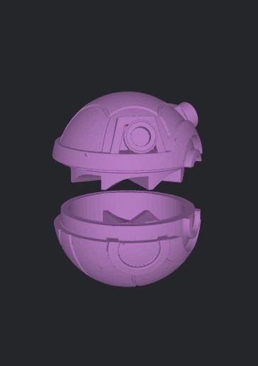 🐉 POKEMON POKEBALL GRINDER・ STL File for 3D printing・Cults