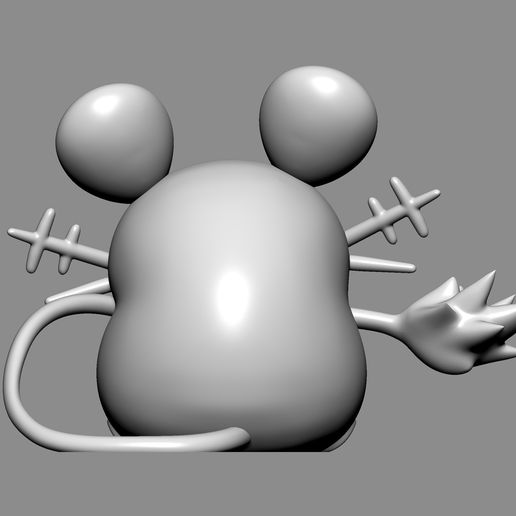🐉 Pokemon - Dedenne・Free STL File for 3D printing・Cults