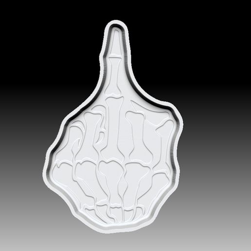 🛀 MIDDLE FINGER BATH BOMB MOLD・Archivo STL para ・Cults