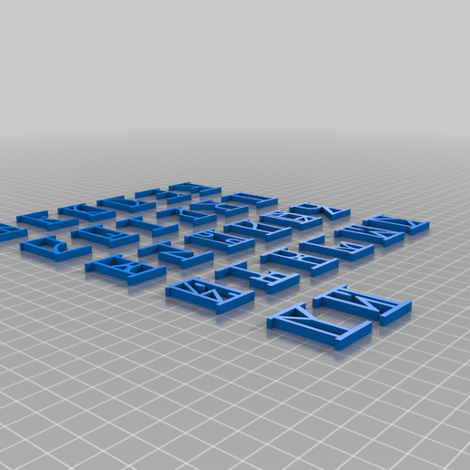 Archivo 3D gratis Alfabeto Ur Kittat 🚩 ・Objeto imprimible en 3D para ...