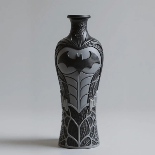 🏺 Batman Armor Vase・ STL File for 3D printing・Cults