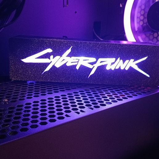 📦 Simple Cyberpunk led box for pc case・Free 3D File for ・Cults