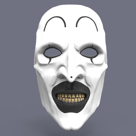 STL file Mask Art the Clown Terrifier 3D print model 🎨 (OBJ and 3MF)・3D ...