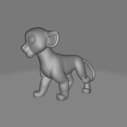 👸 Chibi Lioness - STL・ 3D File for 3D printing・Cults