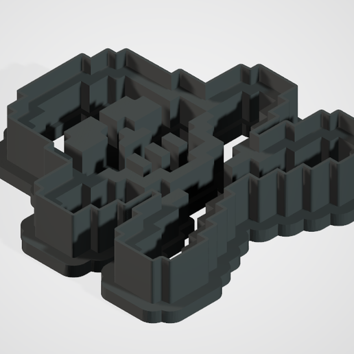 STL file OSRS RS3 wilderness PK skull icon cookie cutter 💀 ・3D print ...