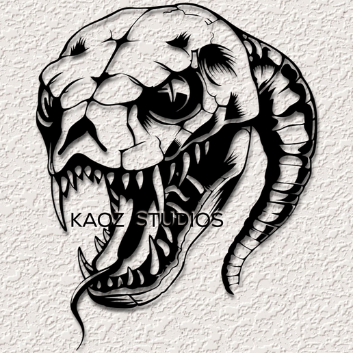 snake skeleton design