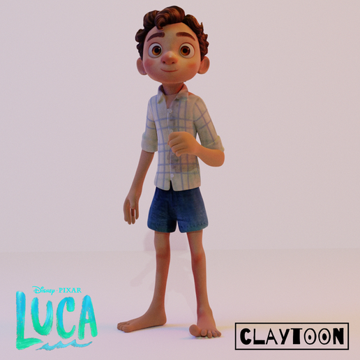 👾 Luca・ STL File for 3D printing・Cults