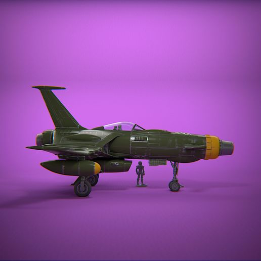🛰 ALBATOR / SPACE CAPTAIN HARLOCK - Space Wolf SW-190 Fighter・ 3D File ...