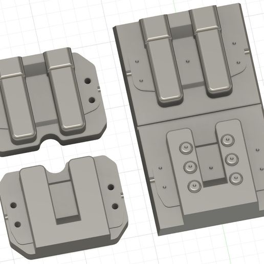 ♌ Double Stack 9/40 LEO Style Double Magazine Vacuum Mold・ STL File for ...