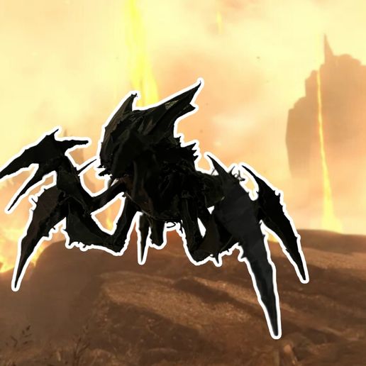 STL file Terminid Alpha Commander - Helldivers 2 Figurine 🐛 ・Template ...