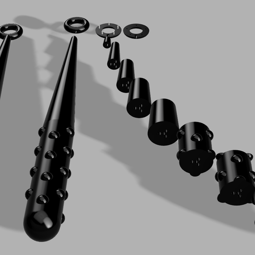 STL file One Piece Yamato cosplay club - decoration anime Luffy 💬 (3MF ...