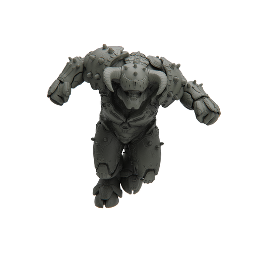 👹 Doom Monster Armored Fixed Fan Art・ 3D File for 3D printing・Cults
