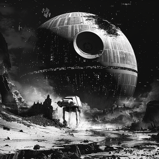 ⭐ Death Star Filament Painting・ STL File for 3D printing・Cults