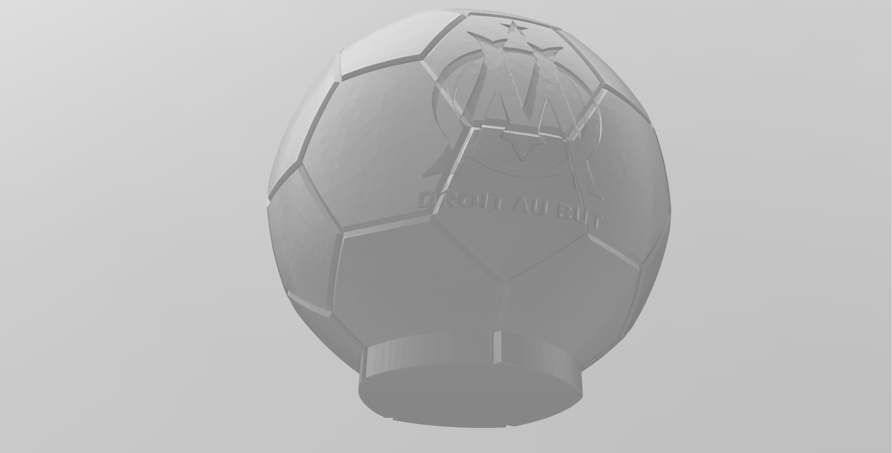 Télécharger fichier 3MF gratuit Pencil Box Olympique de Marseille • Modèle pour impression 3D ...