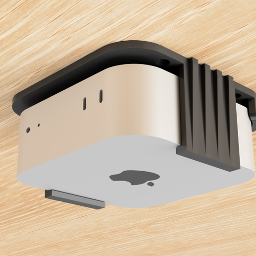 🍎 Apple Mac Mini M4 - Under Desk Mount | Bracket | Stand | Dock・ STL ...