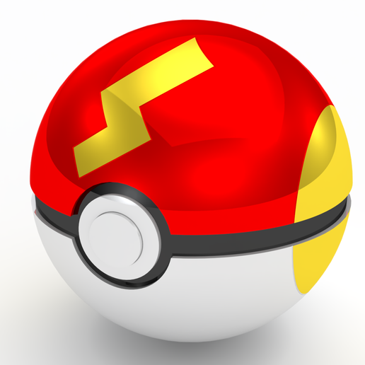 🐉 Pokémon Fastball・ STL File for 3D printing・Cults