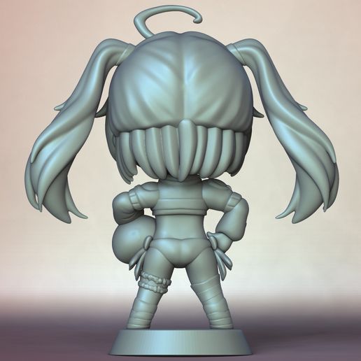 3D file Milim nava chibi - TENSEI SHITARA SLIME DATTA KEN stl 3d print ...