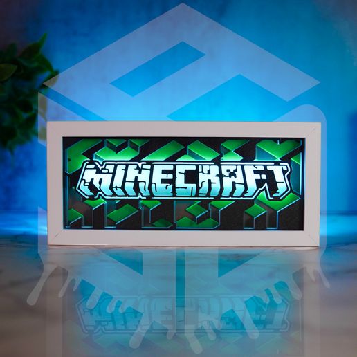 📦 Minecraft - LED Light Box・ STL File for 3D printing・Cults