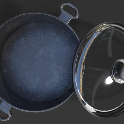 🍳 Cooking Pot・ STL File for 3D printing・Cults