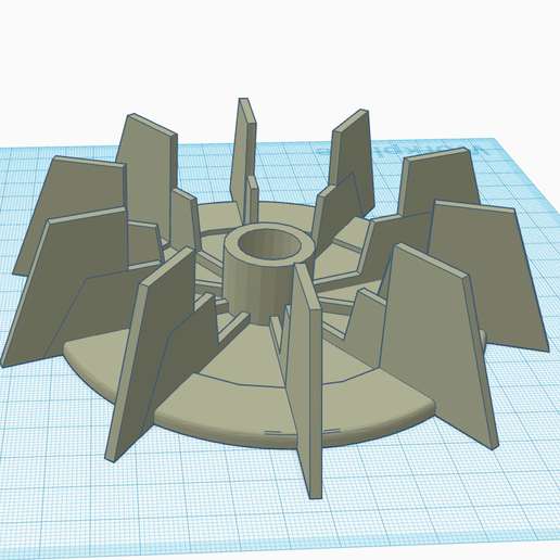 STL file Electric motor cooling fan ⚡ ・3D printing template to download ...