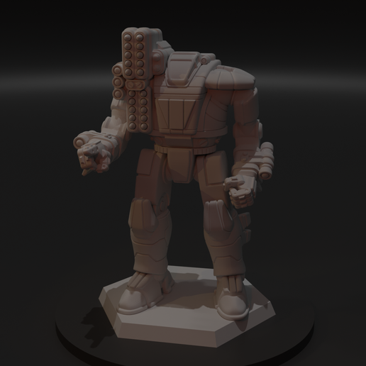 🤖 Battletech - Hunchback - HBK-4G・Free STL File for 3D printing・Cults